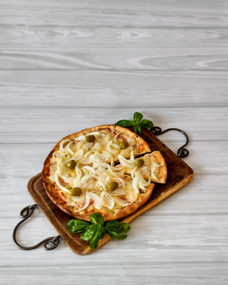 PIZZA ESPECIAL JAMON Y MORRONES – Atención 24hs