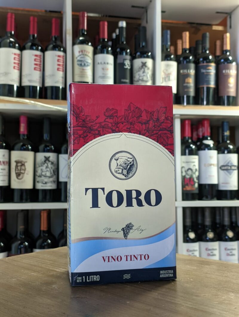 VINO TINTO EN CAJA TORO TETRA 1 L – Atención 24hs