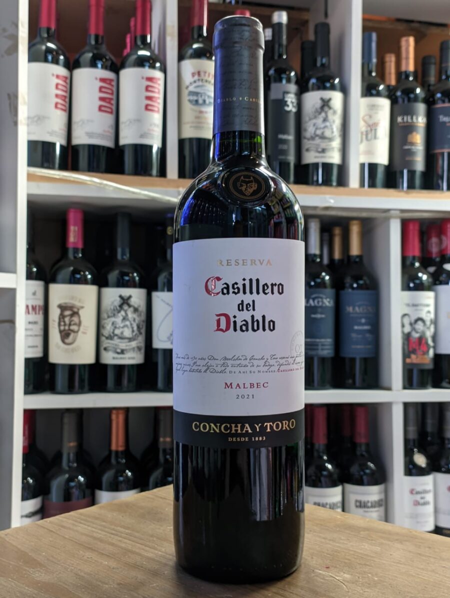 VINO TINTO CASILLERO DEL DIABLO MALBEC X 750 CC – Atención 24hs