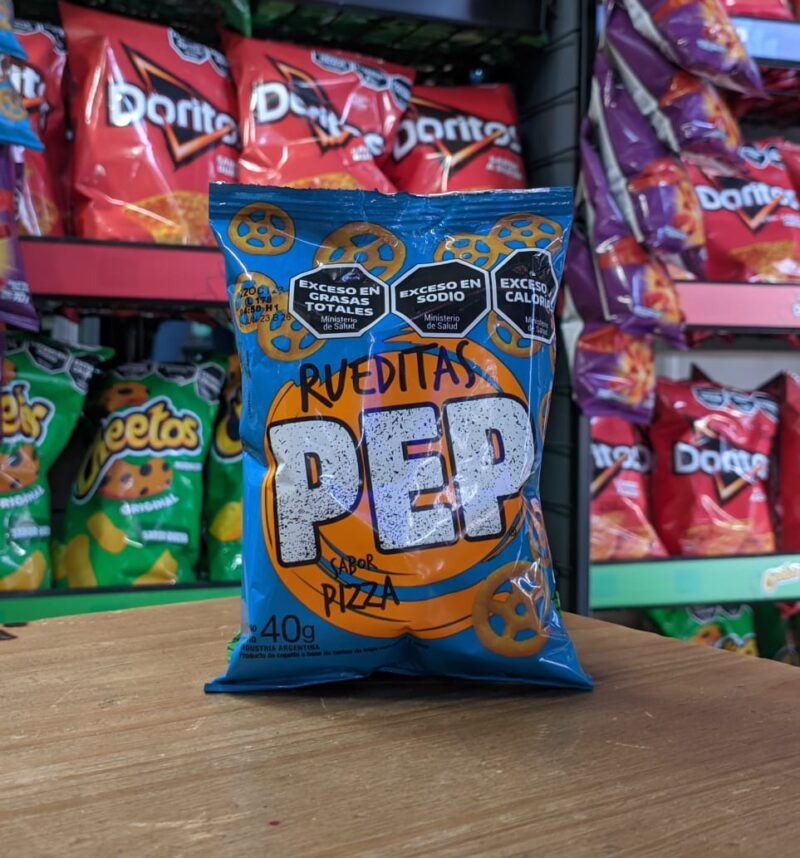 PEP RUEDITAS PIZZA X 40 G – Atención 24hs
