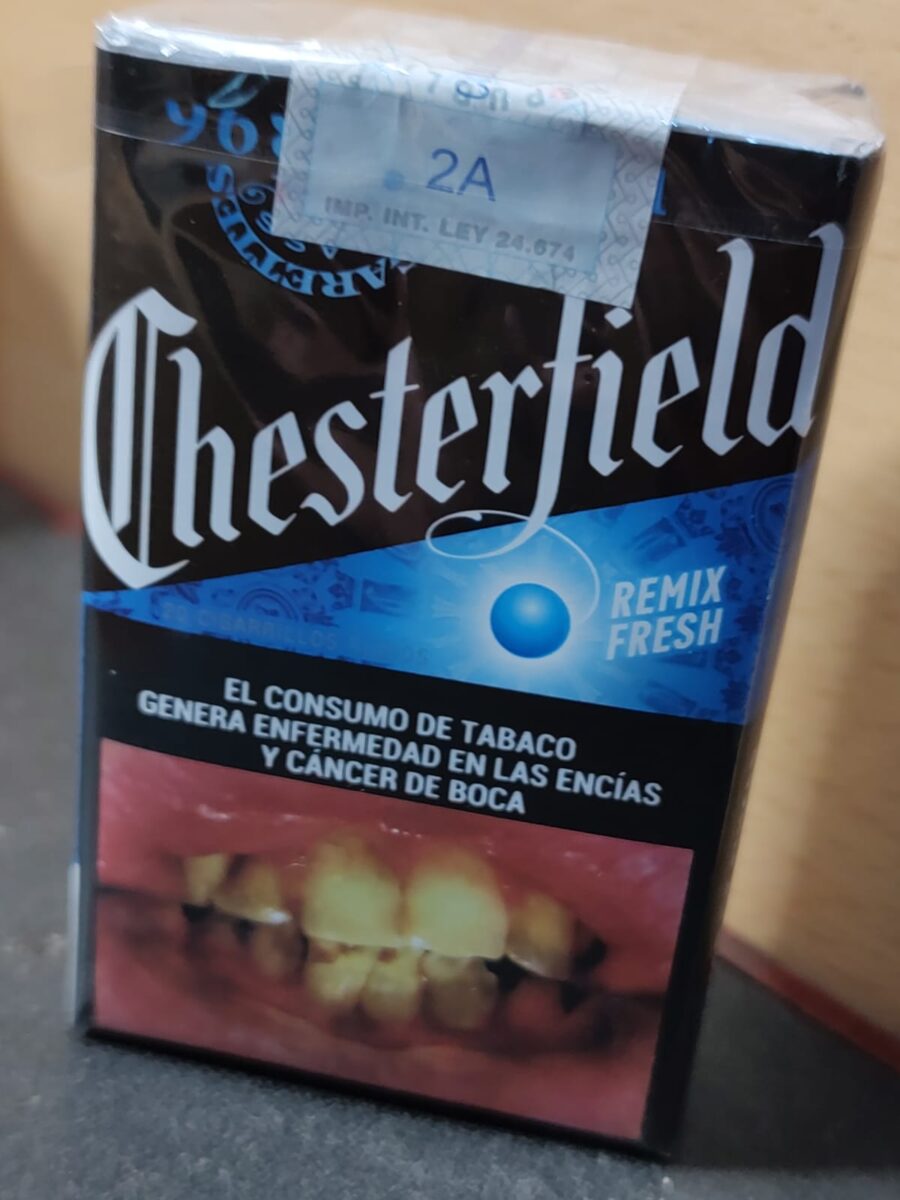 CHESTERFIELD FRESH 20 KS CONVERTIBLE – Atención 24hs