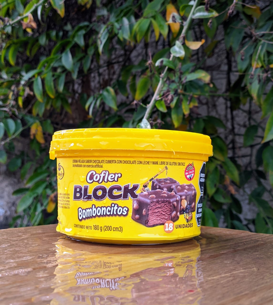 HELADO COFLER BLOCK BOMBONCITO SIN TACC – Atención 24hs