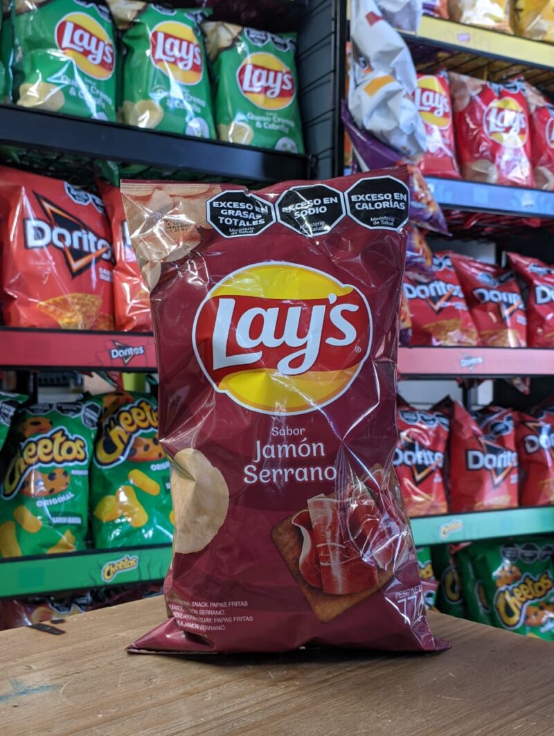 LAYS JAMON SERRANO X 77 GR – Atención 24hs