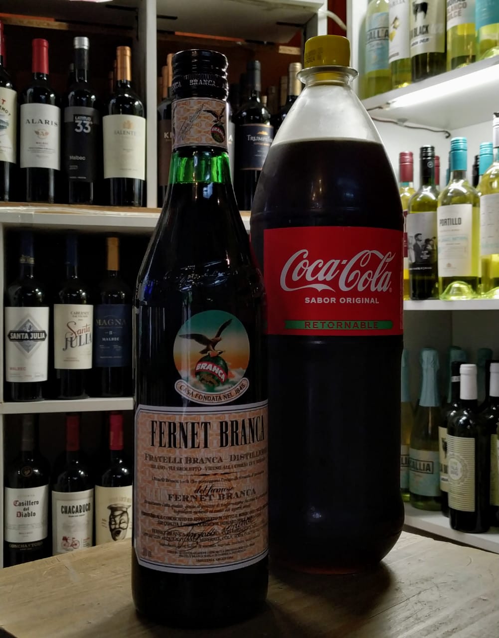 FERNET CON COCA RETORNABLE DE 2 LT – Atención 24hs