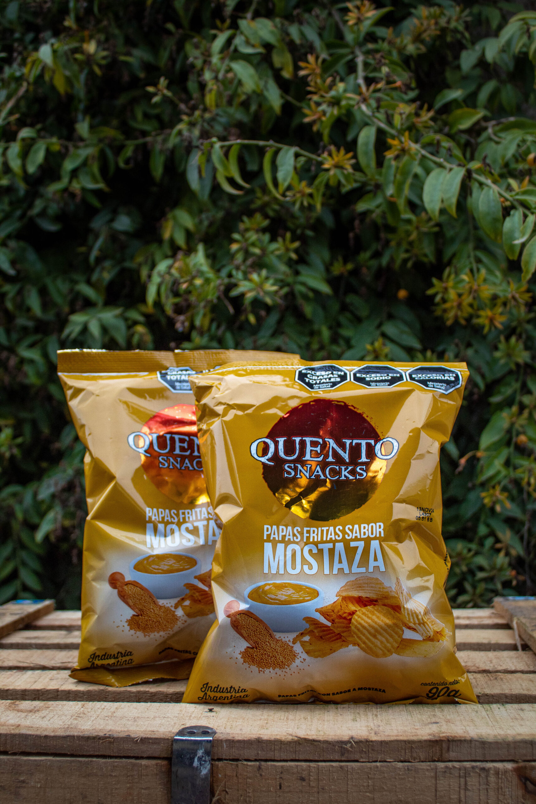 PAPAS QUENTO MOSTAZA X 90 GR – Atención 24hs