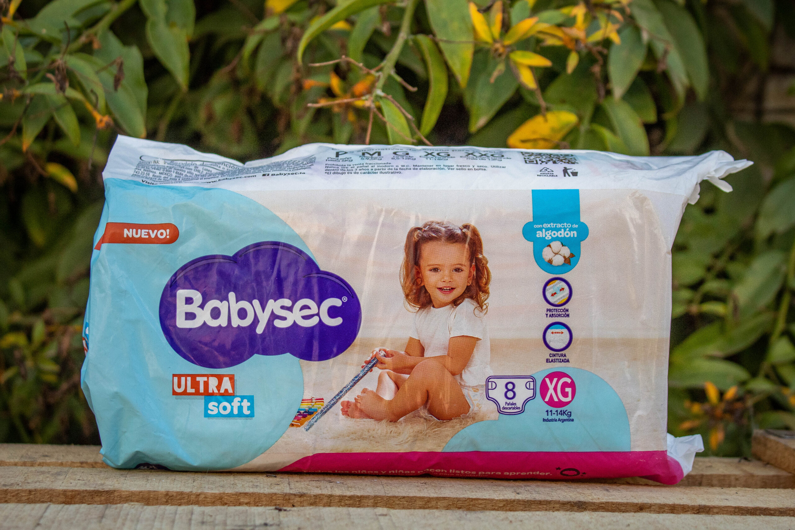 PAÑALES BABYSEC ULTRA TALLE XG X 8 – Atención 24hs